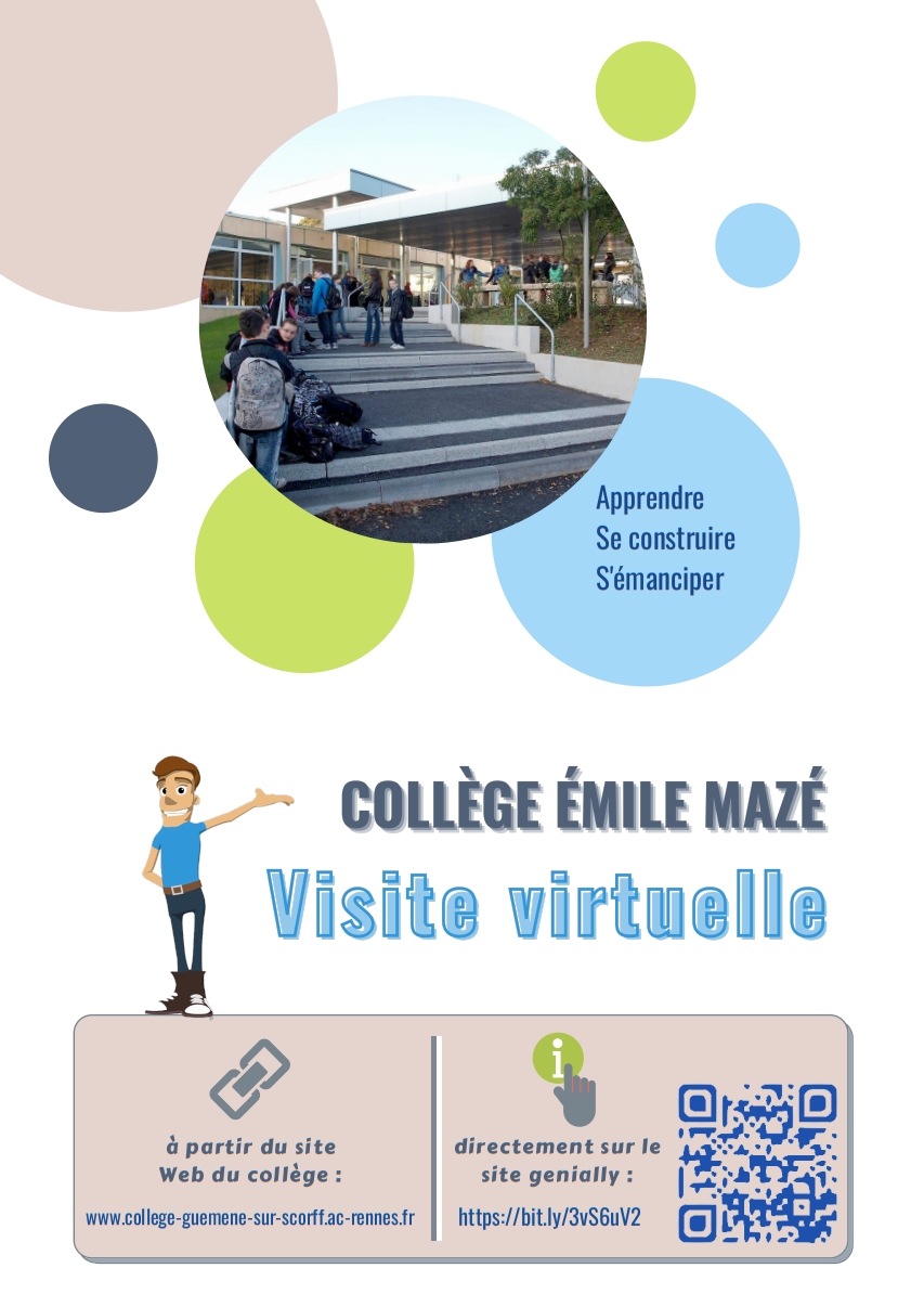 Visite virtuelle du collège - Collège Émile Mazé
